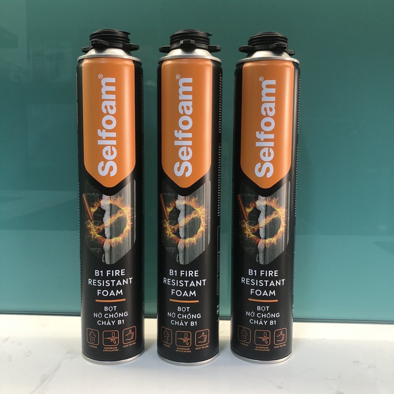 Foam Chống Cháy Selsil B1 750ml Nhập khẩu Thổ Nhĩ Kỳ