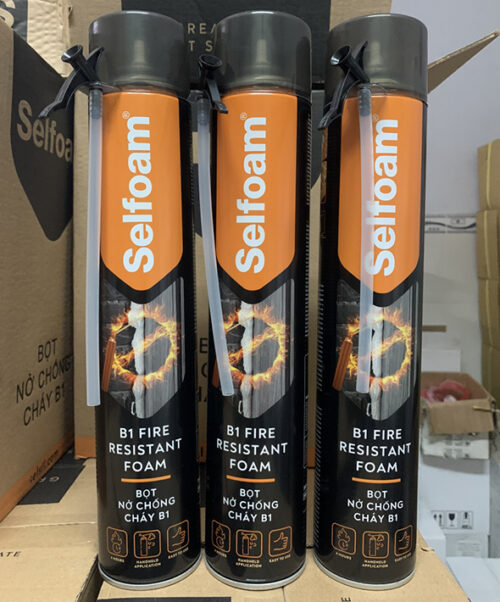Foam Chống Cháy Selsil B1 750ml Nhập khẩu Thổ Nhĩ Kỳ