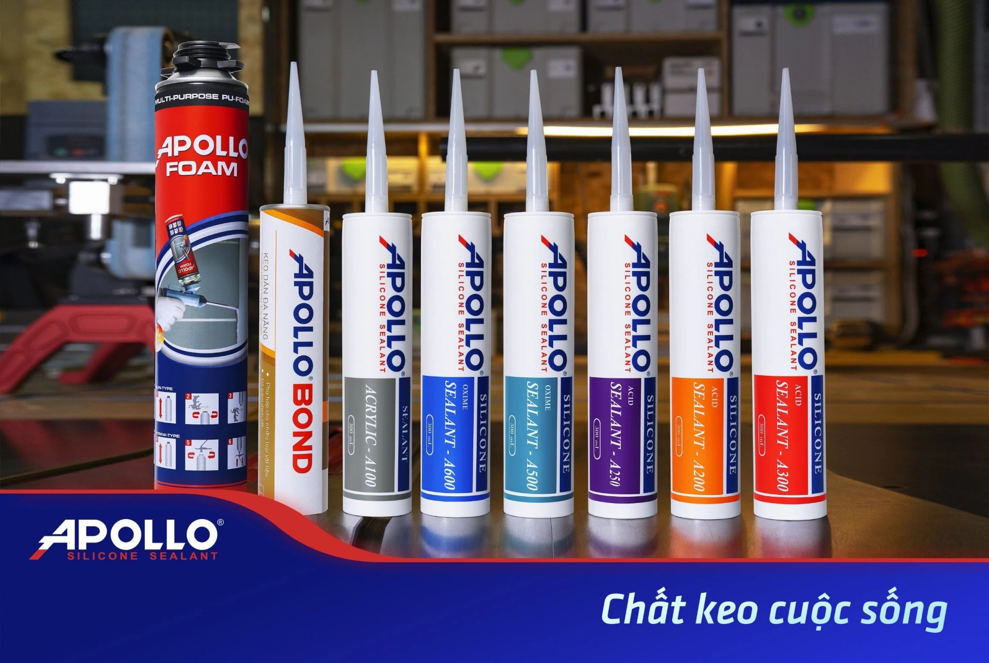 Mua keo silicone Apollo chính hãng tại miền Bắc – Đến ngay nhà phân ...